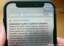 Activer les alertes d'urgence sur un iPhone