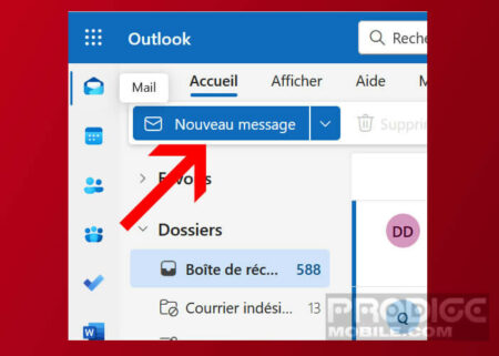 Créer une liste de diffusion sur Outlook pour envoyer des mails groupés
